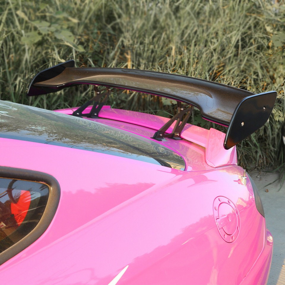 47" GT Racing Gloss Black Rear Trunk Spoiler Wing For Mazda RX-8 GT GS ...