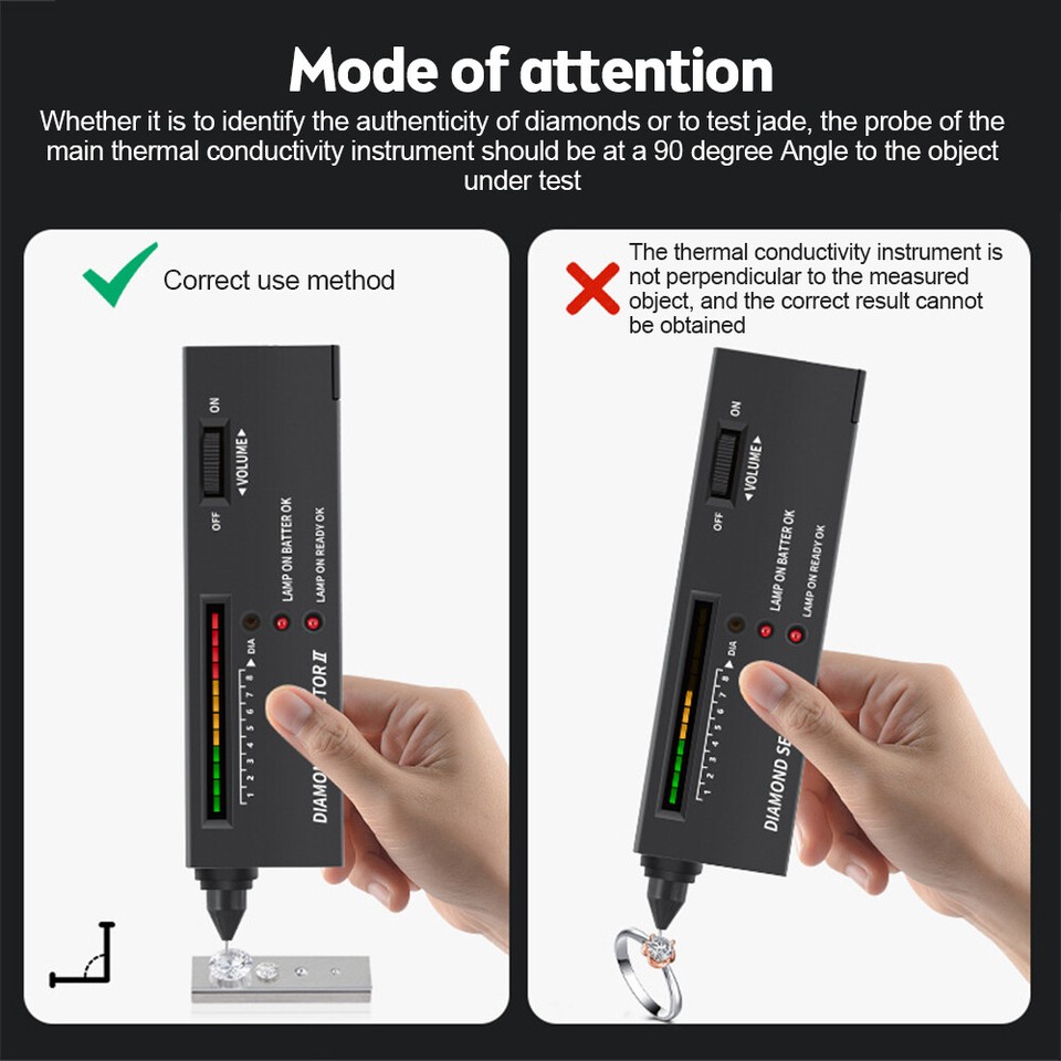 Portable Diamond Tester Selector Illuminated Jewelry Gemstone Testing ...