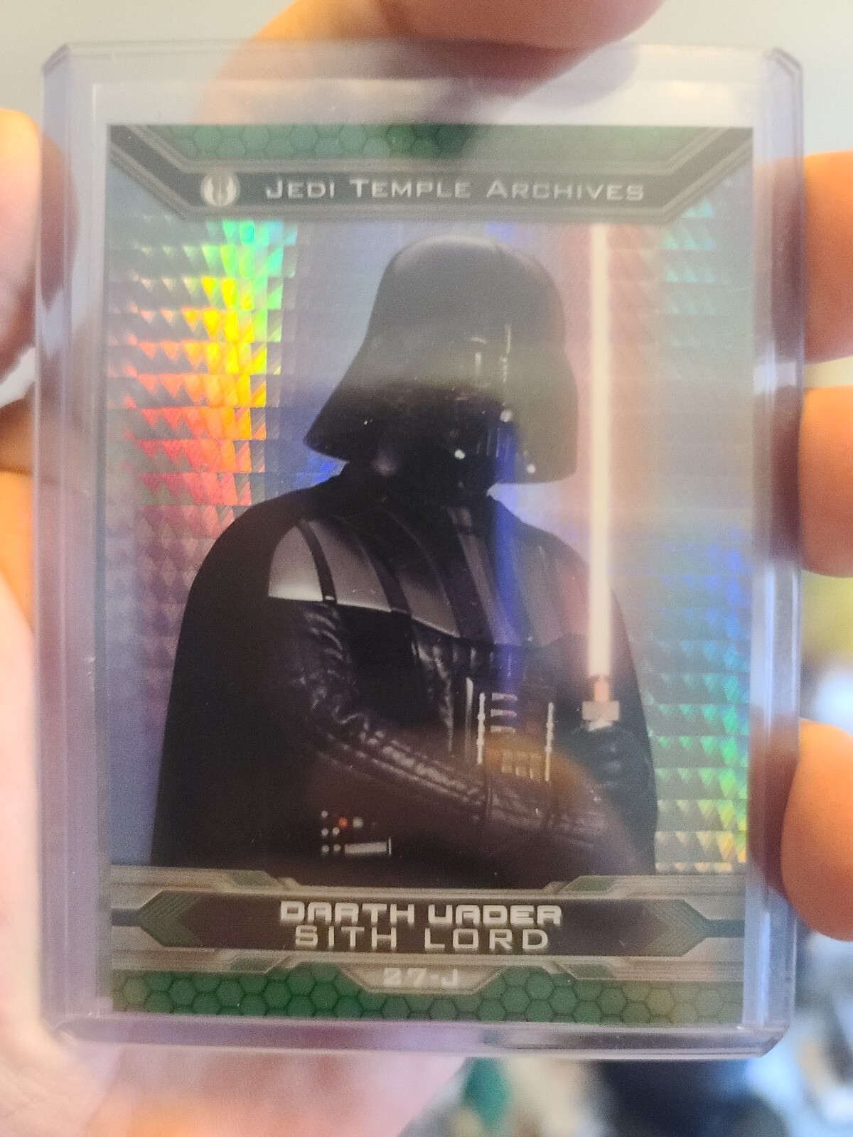 2015 Topps Star Wars Chrome Perspectives Darth Vader Prism Refractor ...