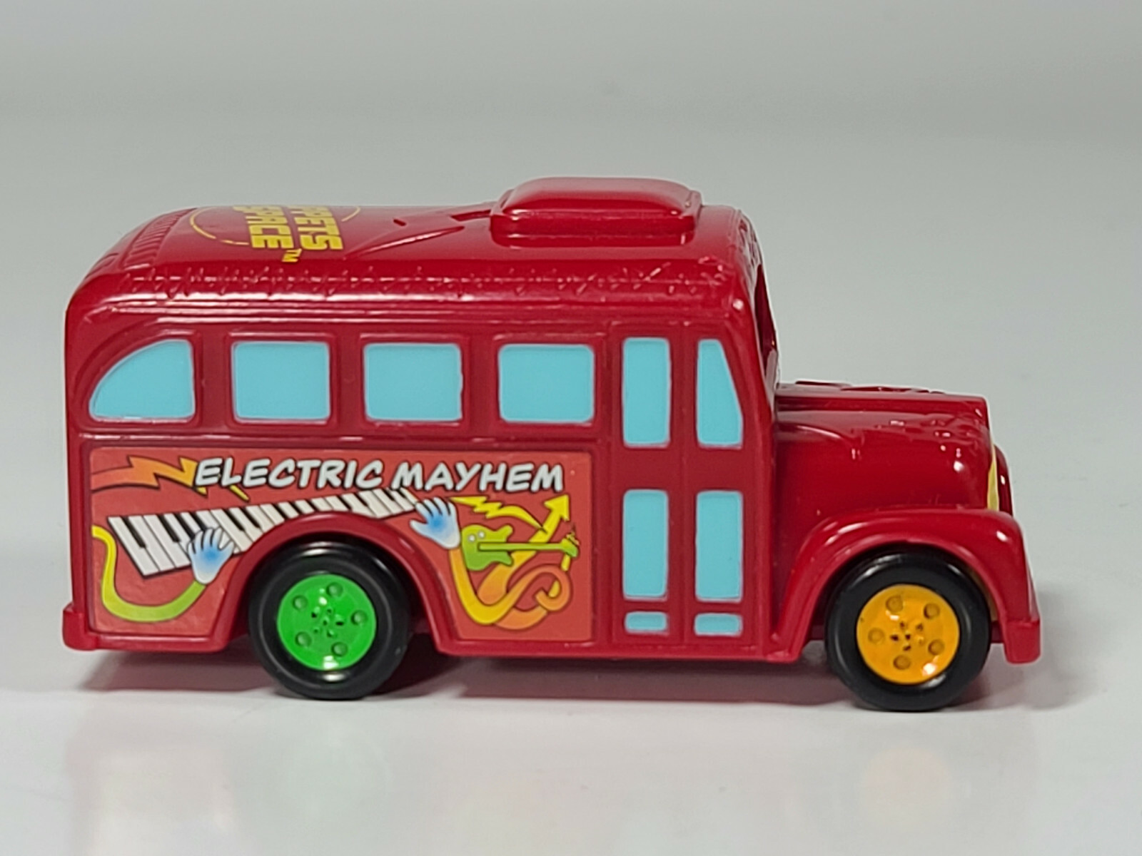 Muppets From Space School Bus 3.5" Viewer Toy Wendy's 1999 Eectric ...