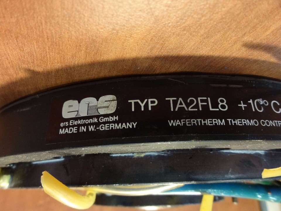 ERS TA2FL8 wafertherm thermo control chuck system | eBay