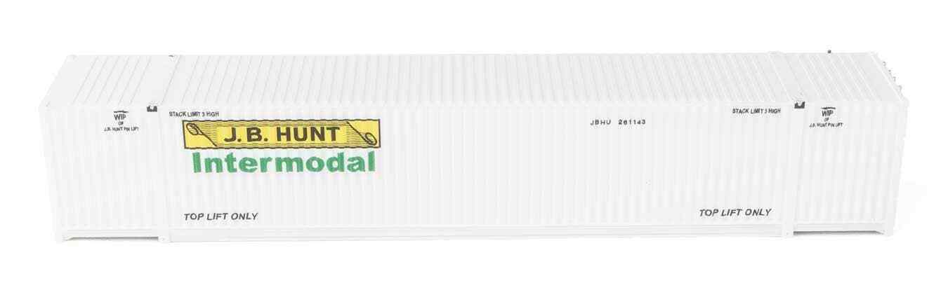 Walthers 949-18504 53' Singamas Corrugated Side Container (3) JB Hunt ...