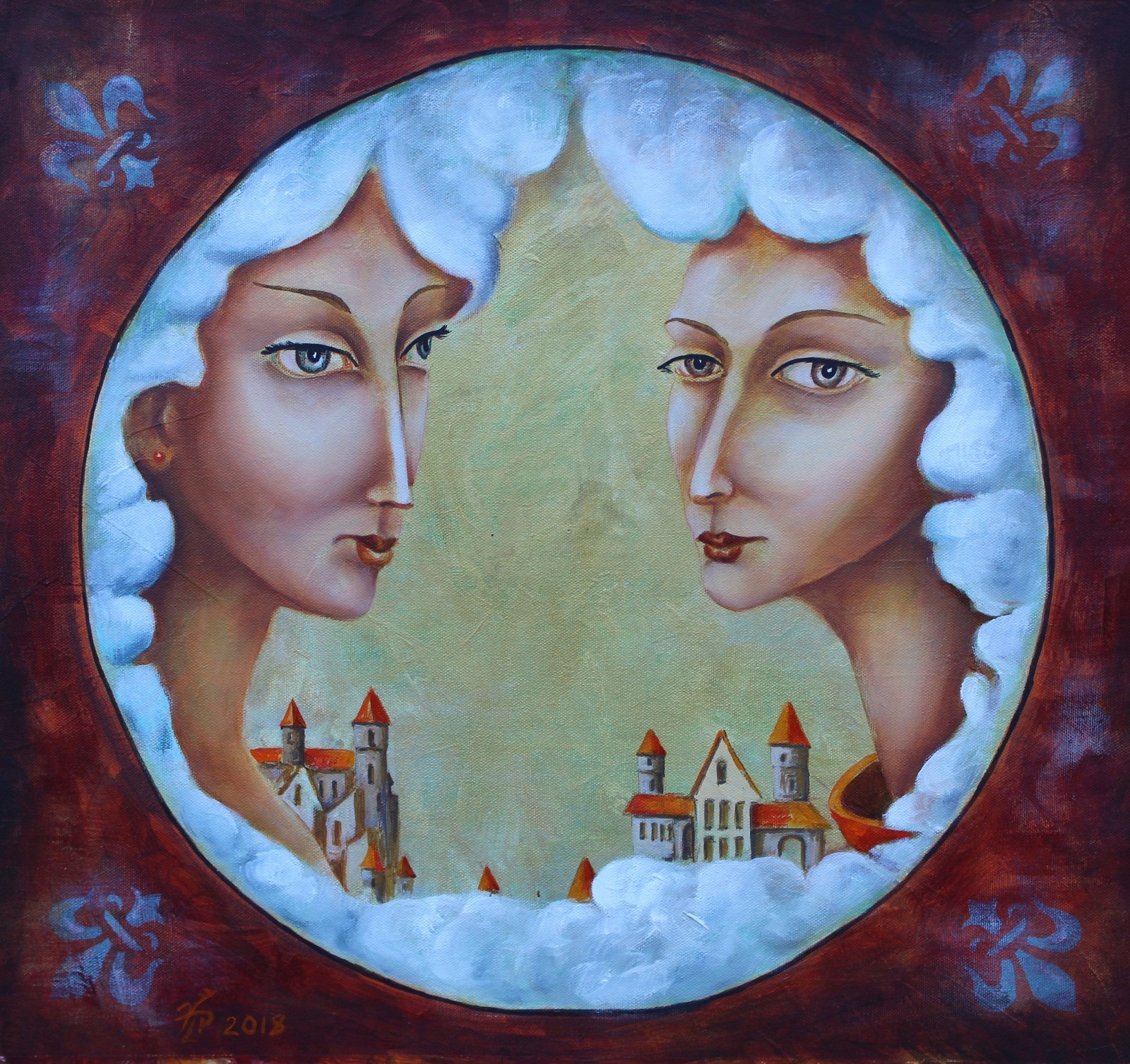 Painting original Oil on canvas Modern contemporary Art by Pronkin 2018 ...