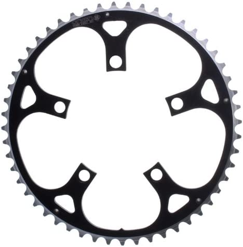 Alloy Ramped Chainrings, Black/Silver | eBay