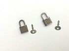 Set of two Mini Locks with Keys for purses, bags, luggage, etc | eBay