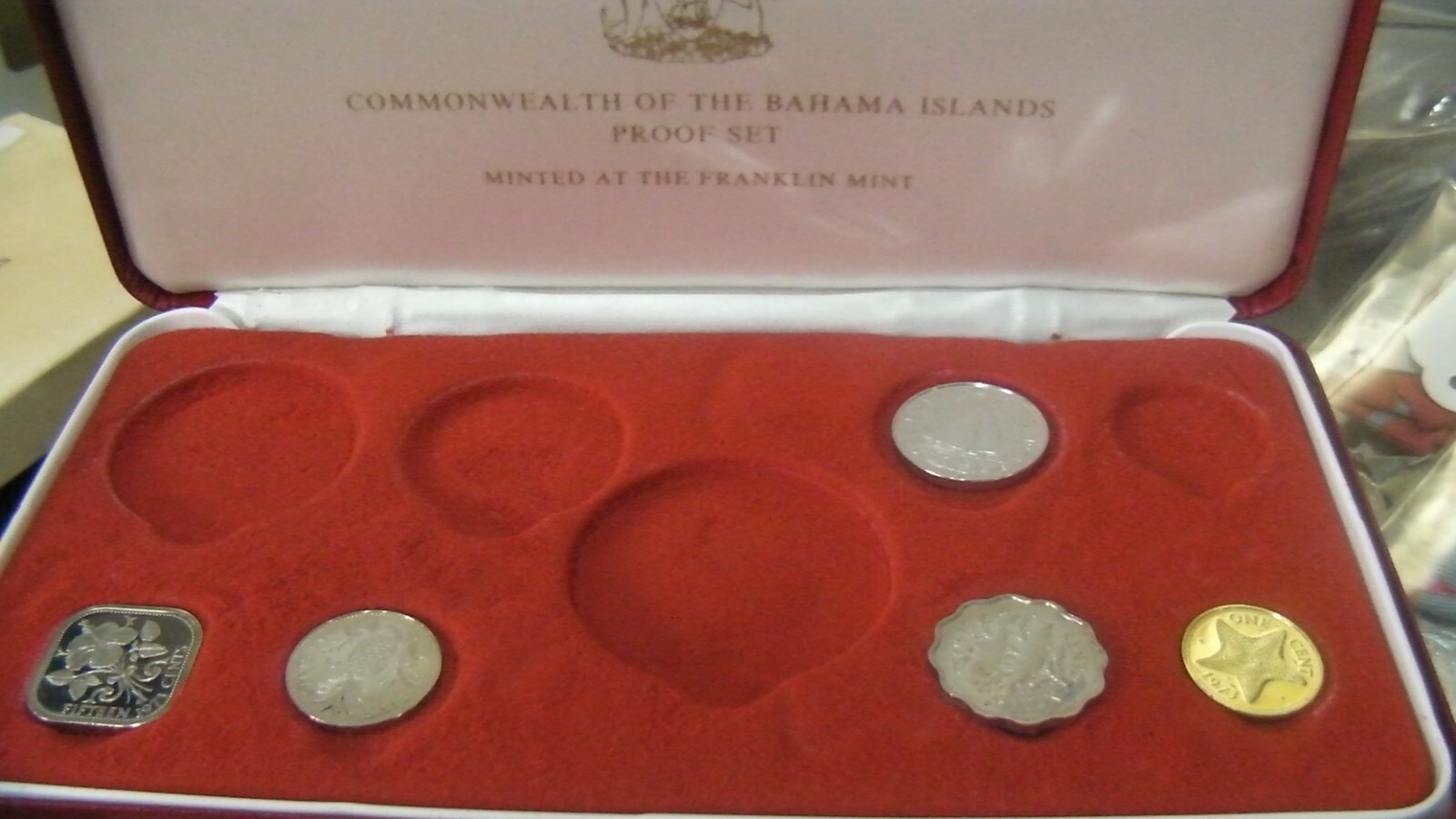BAHAMA ISLANDS PART SET PROOF 1973 5 COINS | eBay