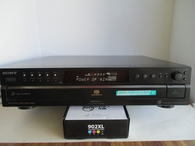 Sony SCD-CE595 Super Audio CD Player 5 Disc Changer Carousel - TESTED ...