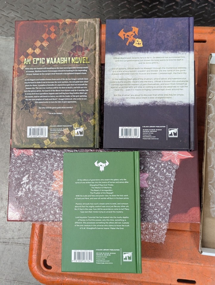 Ork Hardcover Book Bundle Warhammer 40K | eBay