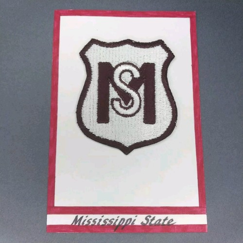MS Mississippi State MSU Bulldogs 3" Patch ROTC | eBay