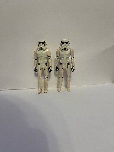 Lot Of Two STAR WARS Stormtrooper - Kenner (1977) Vintage Original ...