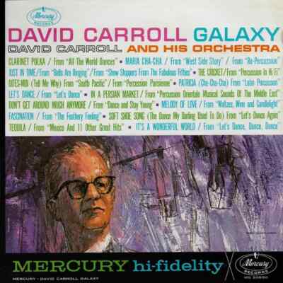 David Carroll & His Orchestra David Carroll Galaxy Mercury Vinyl LP ...