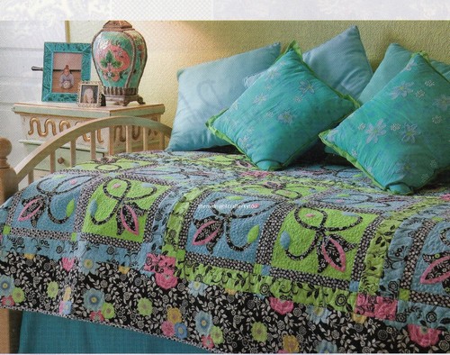 Mod Mosaic Quilt Pattern Pieced/Applique JS | eBay