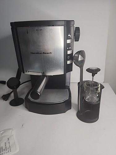HAMILTON BEACH Cappuccino Plus Expresso Maker 40729 And Accessories | eBay