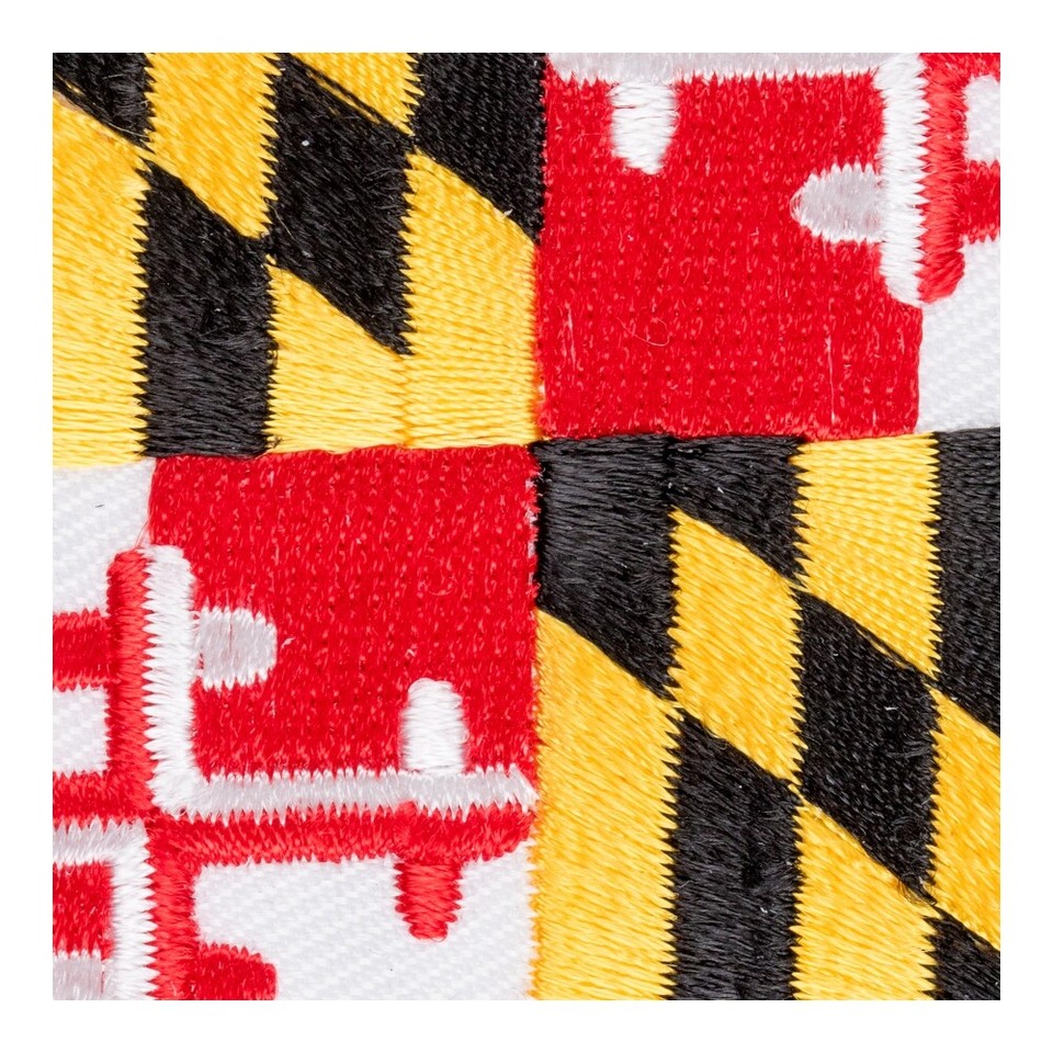 Maryland State Flag Shield Patch, United States of America Patches | eBay