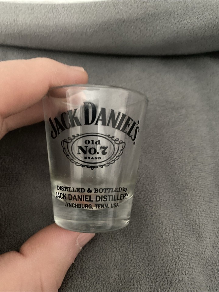 Jack Daniel’s Old No 7 Shot Glass - Whiskey Distillery Lynchburg TN | eBay