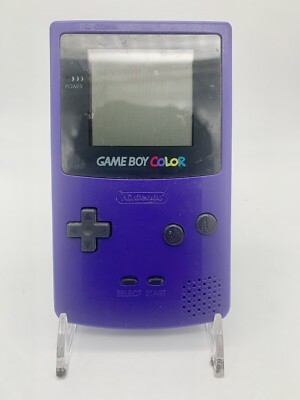 AUTHENTIC ORIGINAL NINTENDO GAMEBOY COLOR CGB-001 OEM *GLASS LENS ...