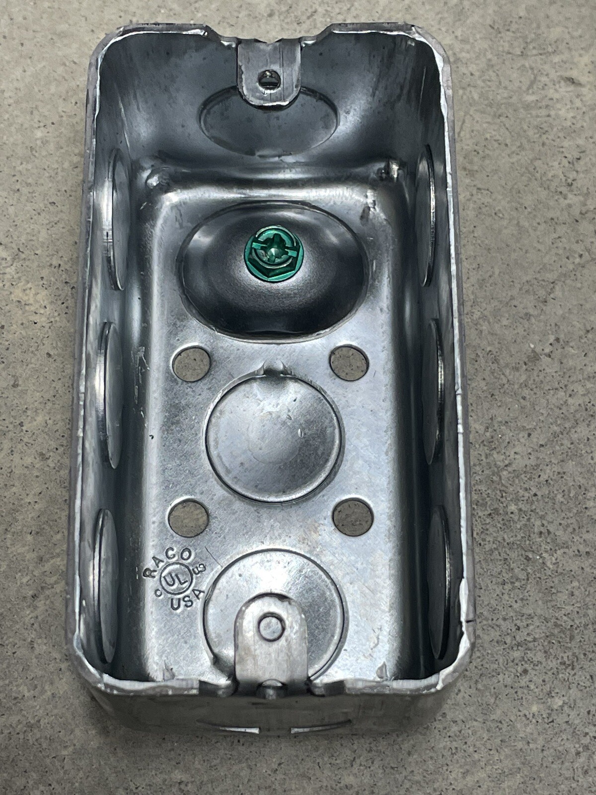 Raco 611 Handy Box 4 X 2 X 1 7/8 Deep. See Photo For Knockout Size. | eBay