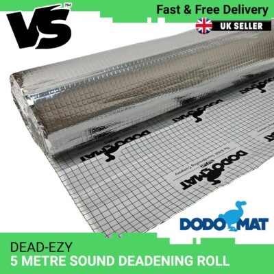 DODO MAT DEAD-EZY SOUND DEADENING INTERIOR VIBRATION PROOFING 5M ROLL CAMPER VAN | eBay UK