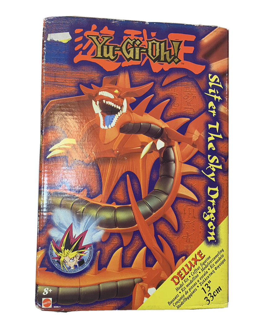 YU GI OH SLIFER THE SKY DRAGON 13" Deluxe Model Kit 2003 Mattel MIB