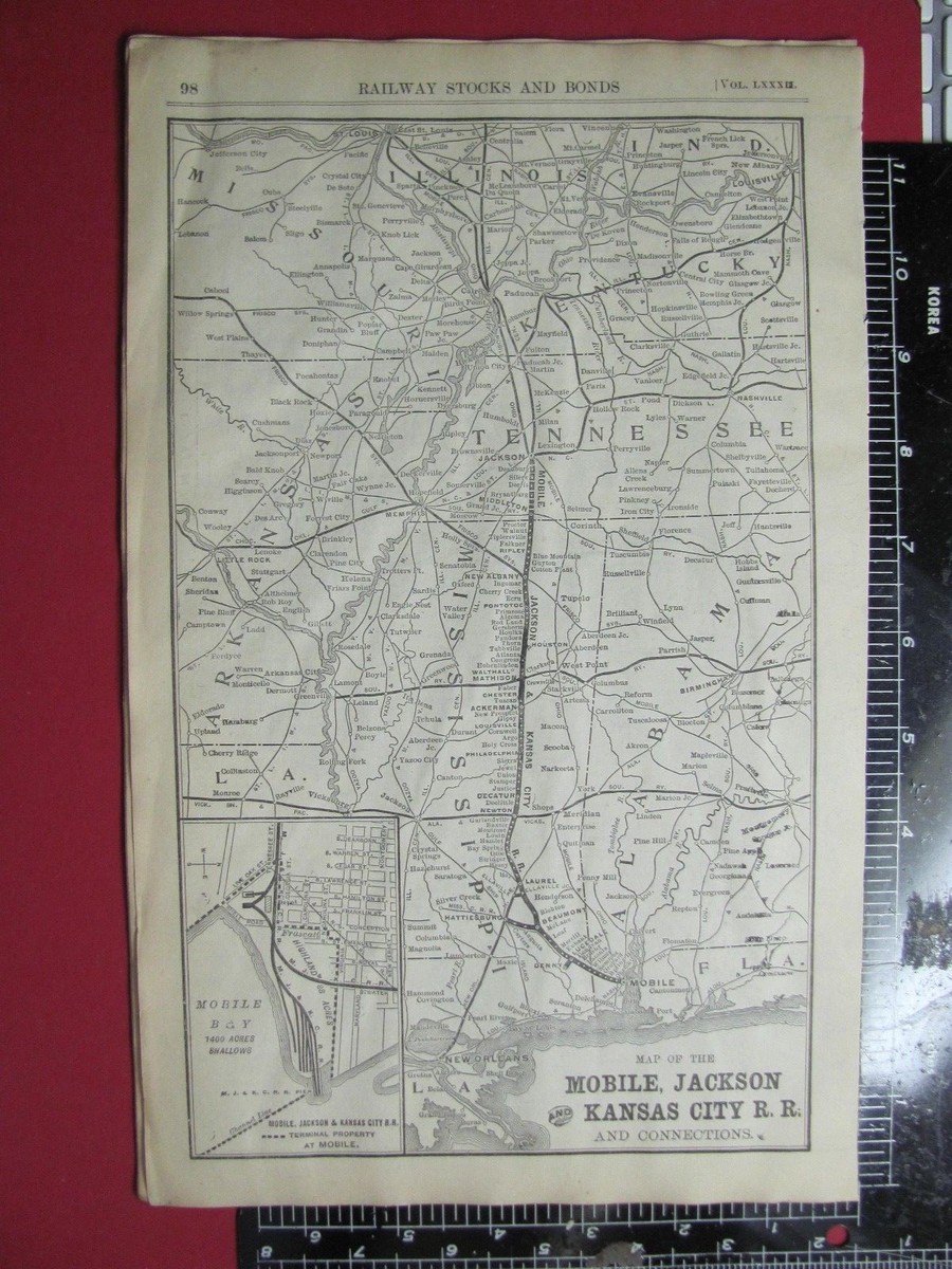Kansas City Railroad Map