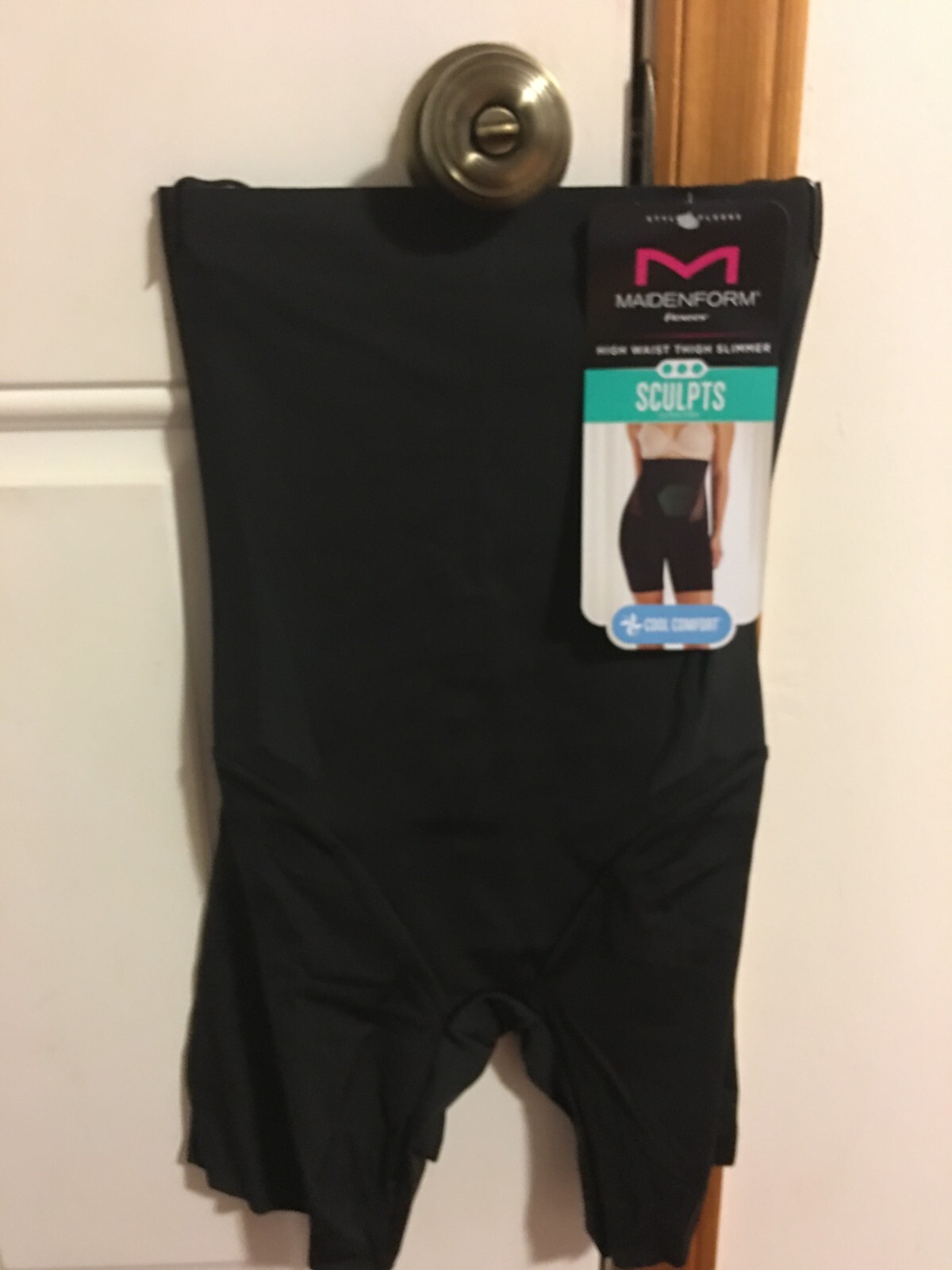 NEW SIZE MEDIUM WOMEN MAIDENFORM FLEXEES MODERN SCULPTS HI-WAIST THIGH ...