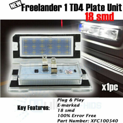 LED Rear Number plate light upgrade SMD licence lamp unit for ...