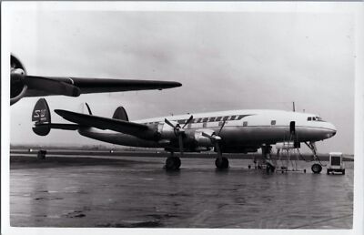SWA SEABOARD & WESTERN AIRLINES LOCKHEED SUPER CONSTELLATION VINTAGE ...