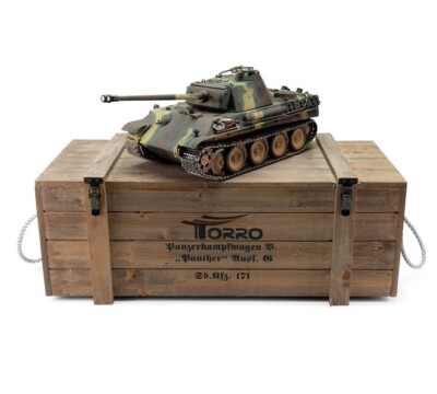 1/16 Torro German Panther G RC Tank IR Infrared Metal Edition PRO Smoke ...