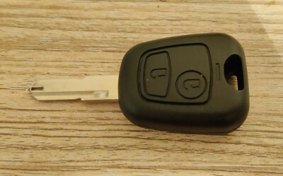 Genuine Peugeot 206 Remote Key 2 Button 6554YL NE72/73 blade 73373067B 73373067C | eBay