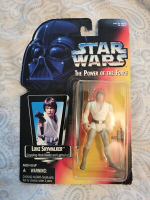 Kenner Star Wars Luke Skywalker W/ Blaster & Lightsaber Action Figure ...
