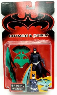 BATMAN & ROBIN - BATGIRL 1997 DC COMICS VINTAGE ACTION FIGURE TOY NIB ...