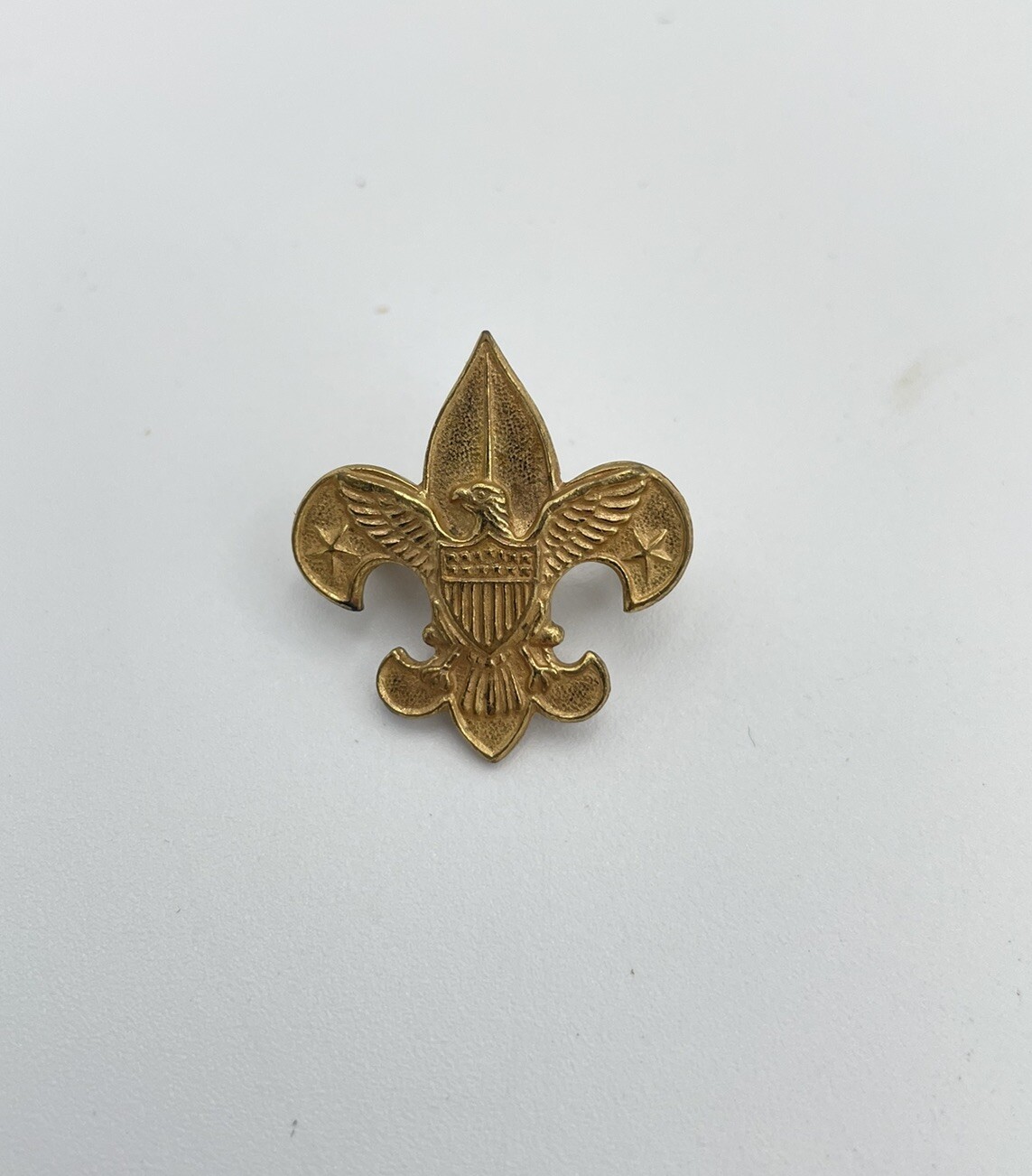 Vintage patent 1911 Boy Scout BSA Scout Pin Tenderfoot Hat Collar Lapel ...