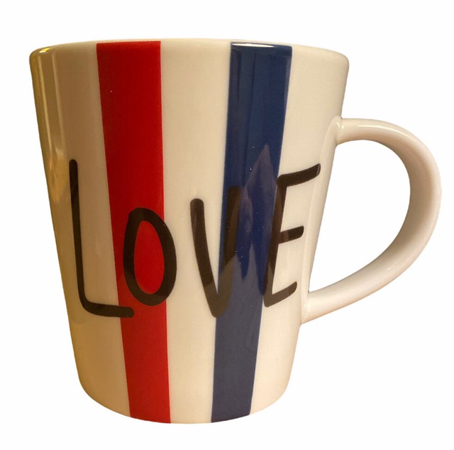 Royal Doulton Ellen DeGeneres Joy & Love Mugs Set of 2 Made in London ...