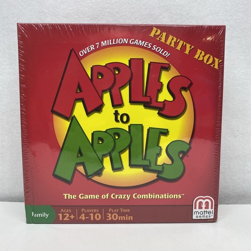 Apple to Apples Party Box Over 1000 Cards. New Sealed. Dinged Box. See ...