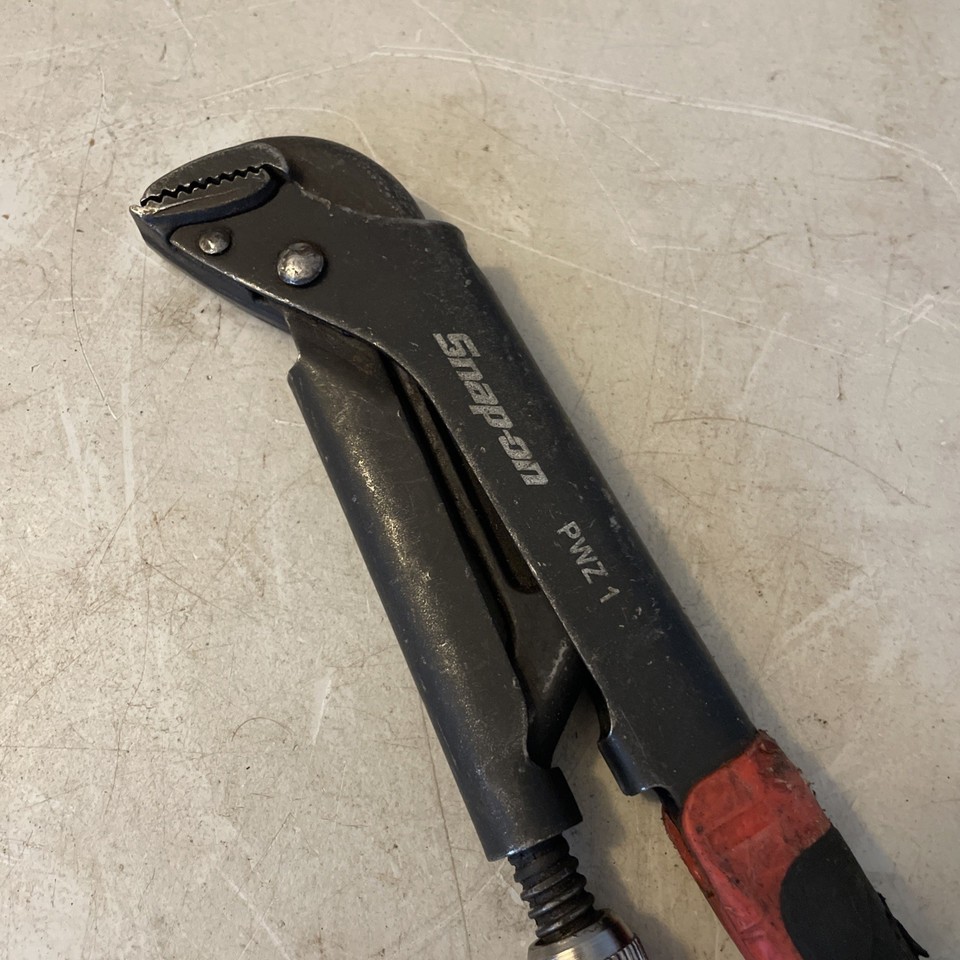 Snap On Soft Grip Adjustable Pliers Wrench PWZ1 | eBay
