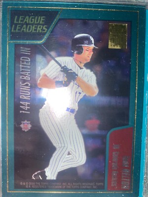 2000 Topps 50 years League Leaders - Todd Helton & Edgar Martinez #393 ...