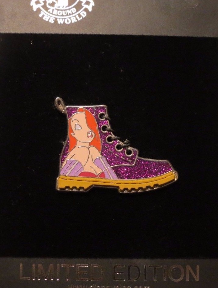 DISNEY STORE STEPPIN OUT JESSICA RABBIT SHOE WHO FRAMED ROGER RABBIT LE ...