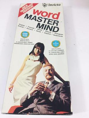 Mastermind 1972 Invicta Word Improved Version Game English Language ...