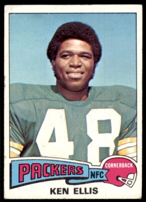 1975 Topps Ken Ellis Green Bay Packers #389 | eBay