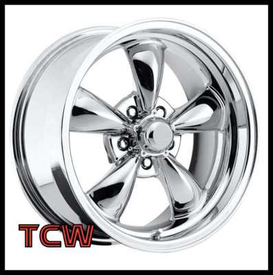 (2) 18x8" (2) 18x9" Chrome Wheels 5x5" Chevy C-10 Pickup 2wd 1967-1972 ...