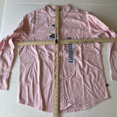 Gap Button Down Shirt Men's Large Pink Oxford Long Sleeve Cotton NWT MSRP $50 | eBay