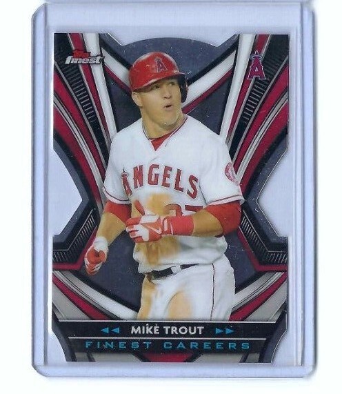 2021 Topps Finest Mike Trout Angels Finest Careers Die-cut #FCI-2 | eBay