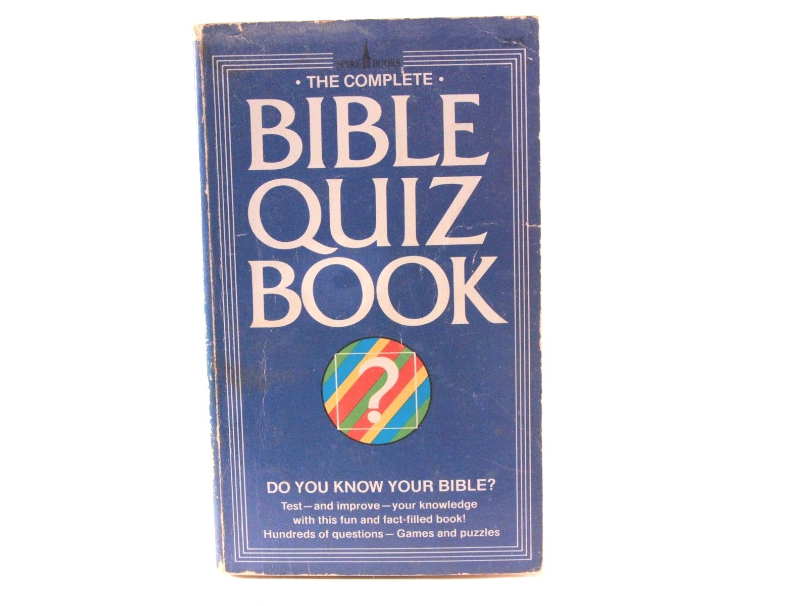Acceptable! The Complete Bible Quiz Book: by Dan Carlinsky (1976 PB ...