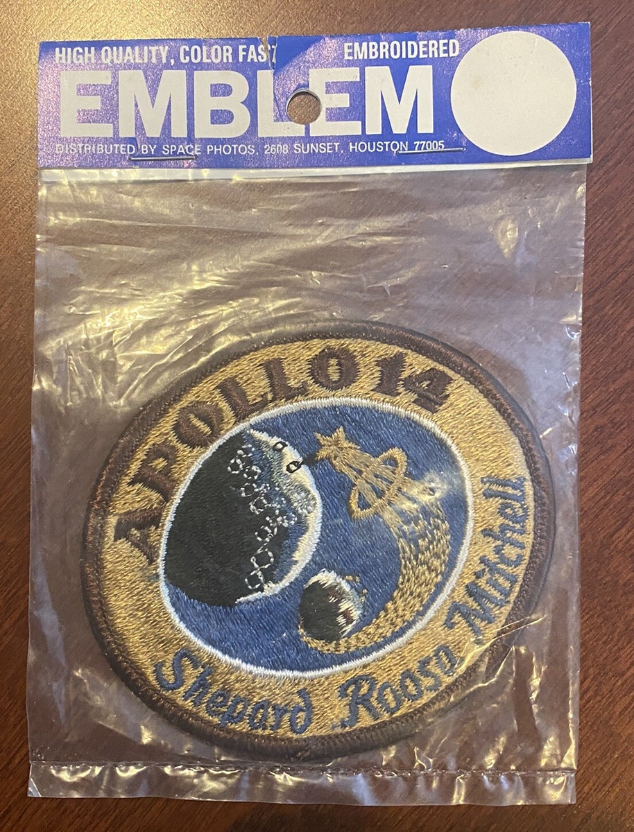 Apollo 14 Nasa Logo Bonhams : Flown Patch From Apollo 14