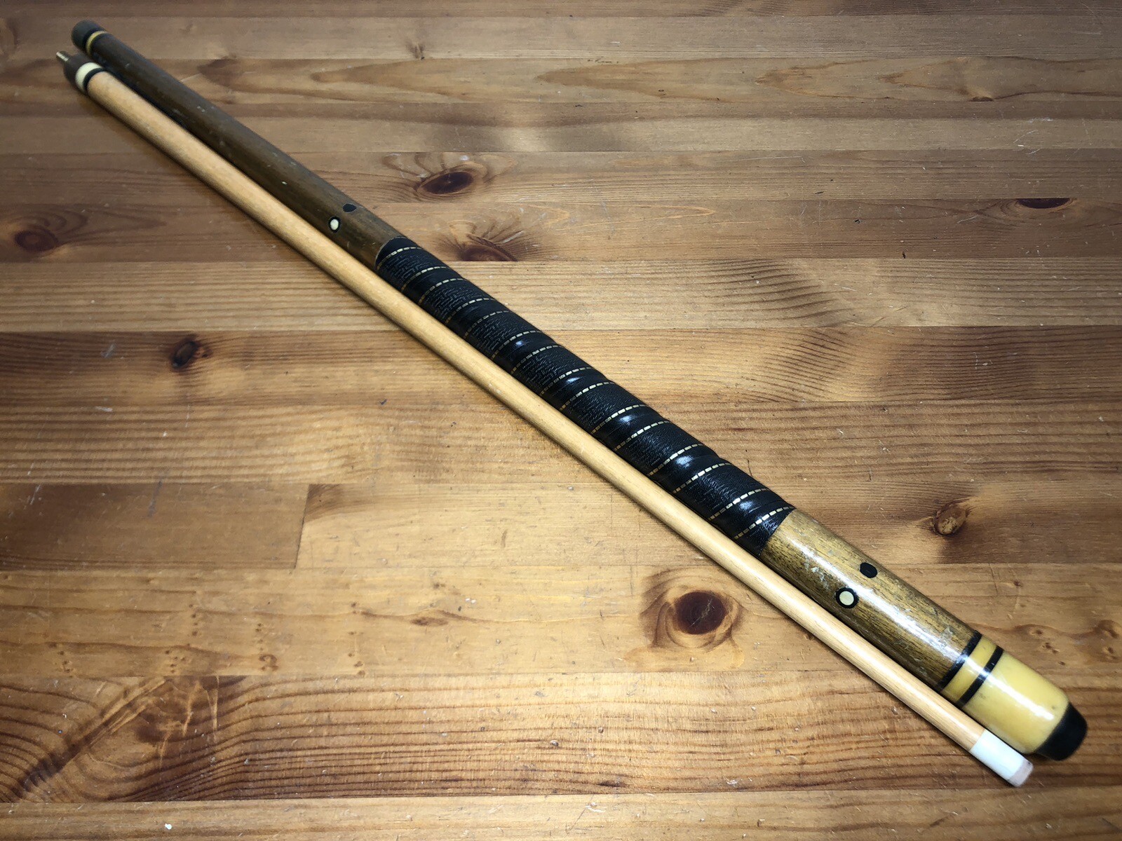Vintage Sears Roebuck & Co. Pool Cue 56.5" 20.5oz Chicago Billiard ...
