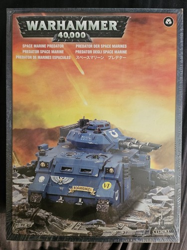 Games Workshop Warhammer 40k Space Marine Predator Tank Box ...