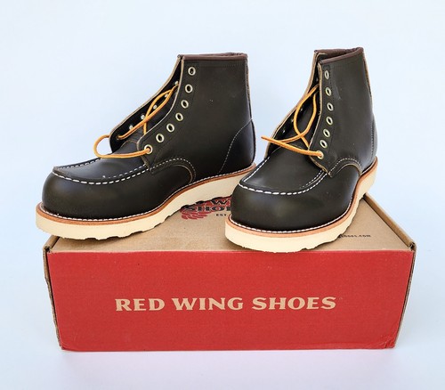 Red Wing 8180 Moc Toe Rare Kangatan Green 8D US 8 Discontinued New In ...