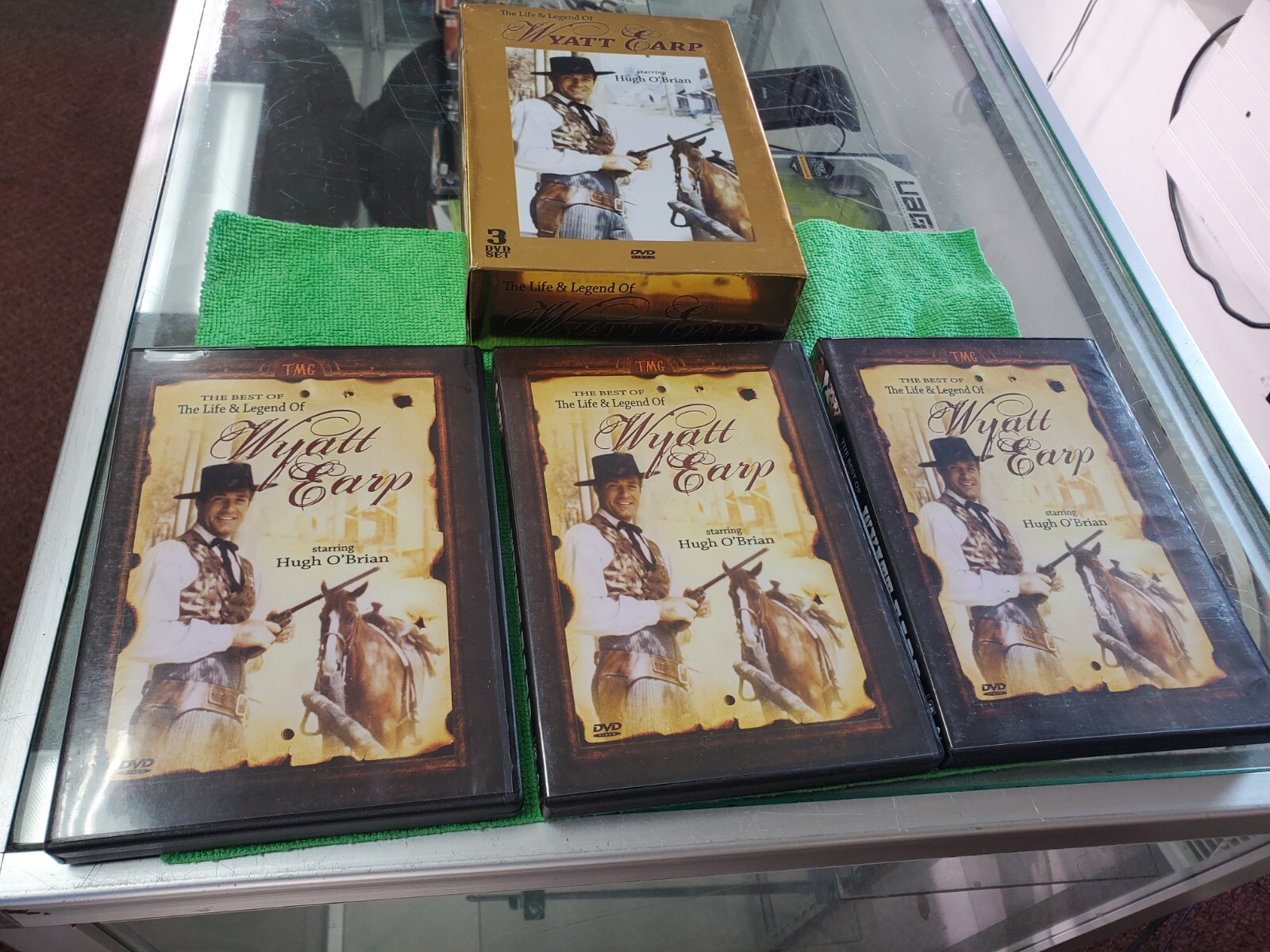 The Life Legend of Wyatt Earp Western TMG Rhino DVD 3 Disc Set ...