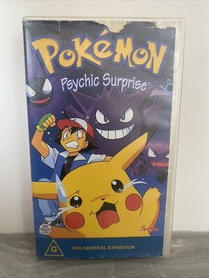 Pokemon - Psychic Surprise Volume 7 - VHS Tape - 1998 - Vintage | eBay ...