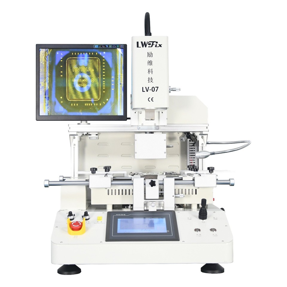 IR 15000 Optical Alignment BGA Rework Station Infrared Heating Repair ...